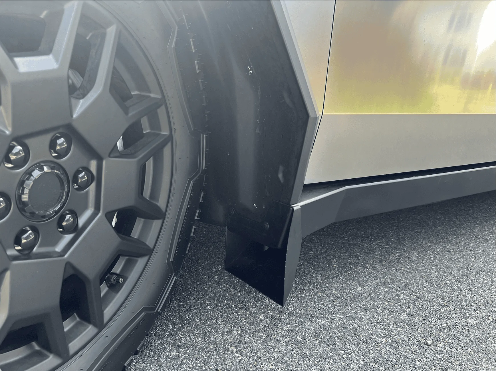 Tesla Cybertruck Mud Flaps Available Now! | Tesla Cybertruck Forum ...