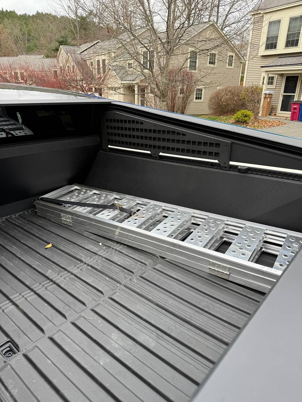 Fall in Love with My Cybertruck’s Autumn Colors & Our Tailgate Ramp! 🍁 ...