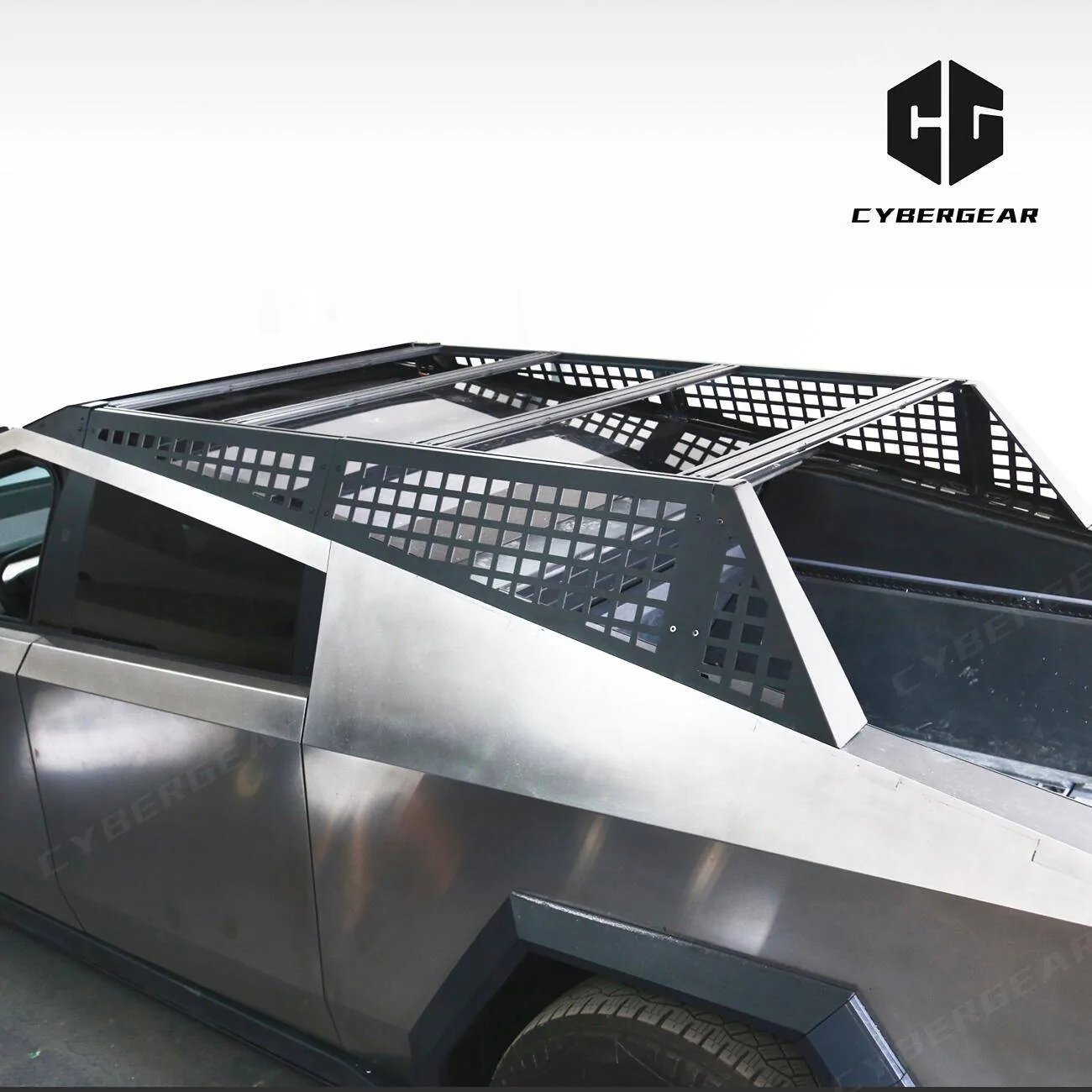 Overland Roof Rack System & Integrated Light Bar [CyberGear] | Tesla ...
