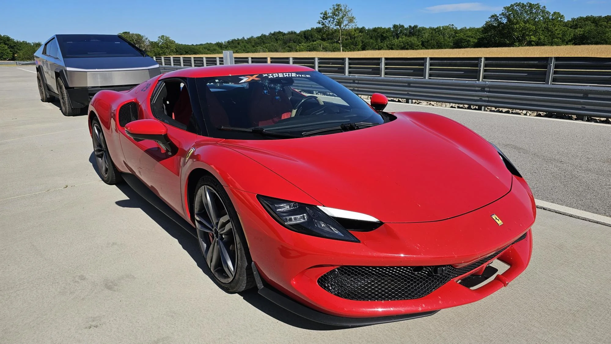 Cybertruck vs. Ferrari | Tesla Cybertruck Forum - News, Discussions ...