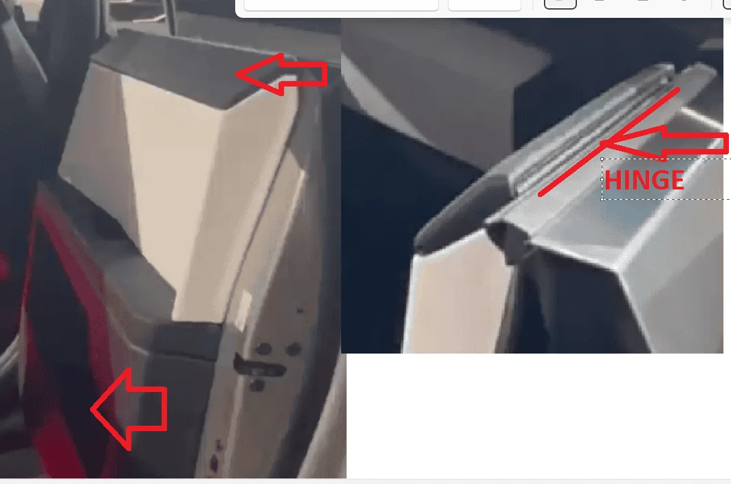 Cybertruck door storage | Tesla Cybertruck Forum - News, Discussions ...