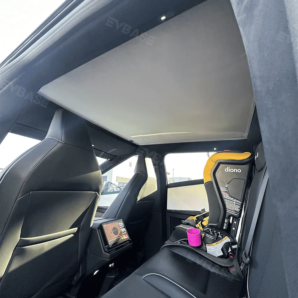 New: Sunroof Sunshade For Cybertruck by EVBASE | Tesla Cybertruck Forum ...