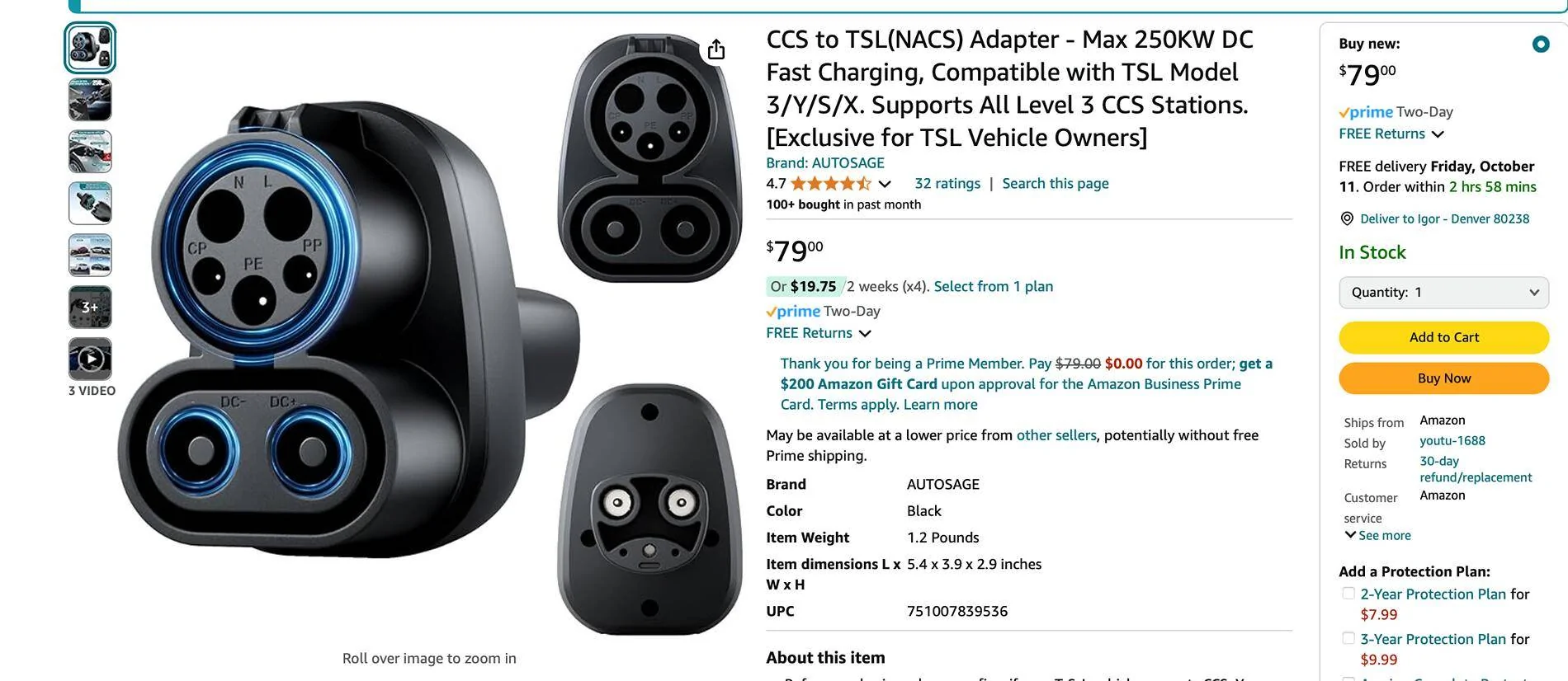 Charging cybertruck with CCS standard adapter | Tesla Cybertruck Forum ...