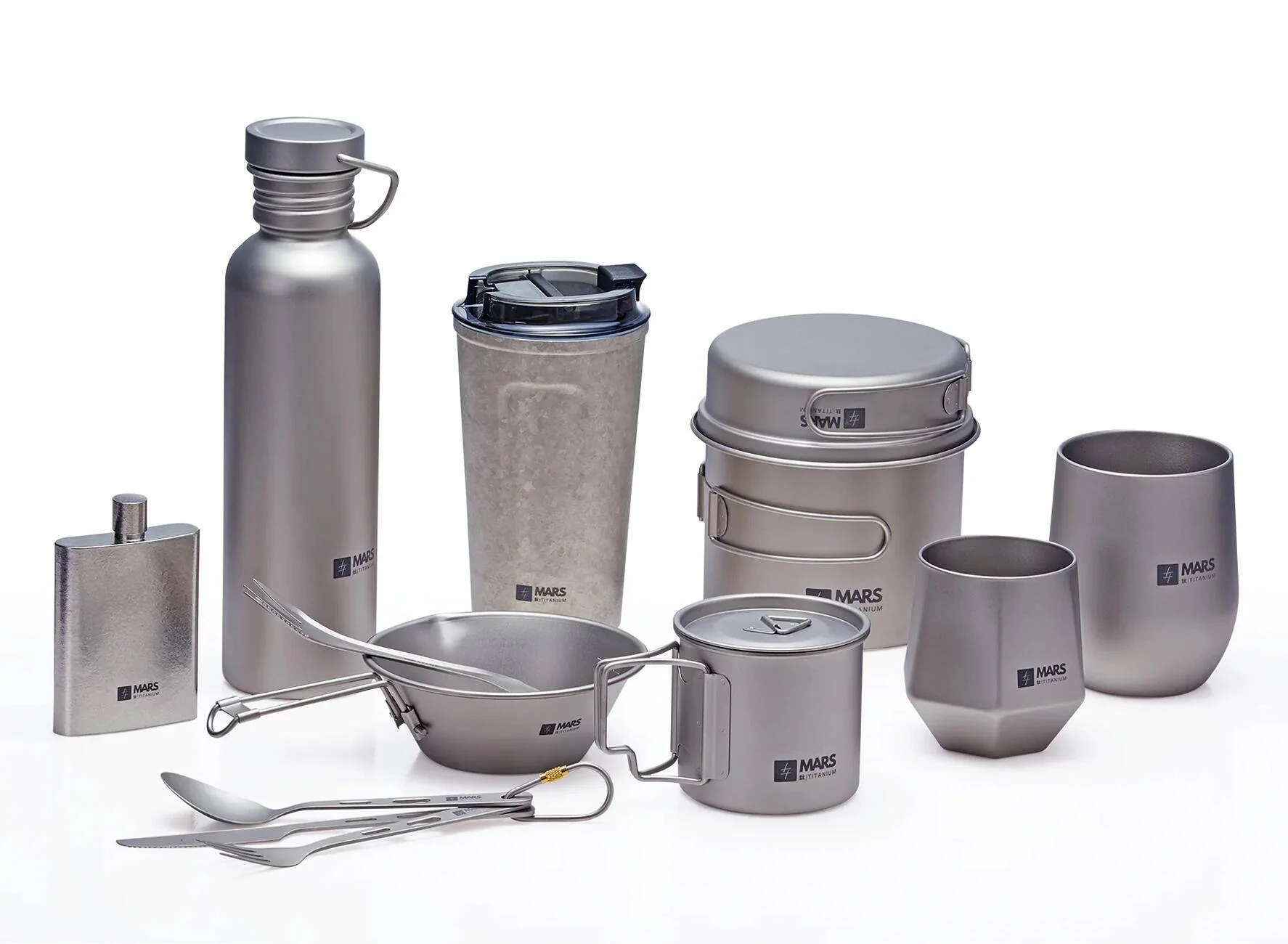 Mars AeroTi: Pure Titanium Camping Cookware, Drinkware, Utensil and ...