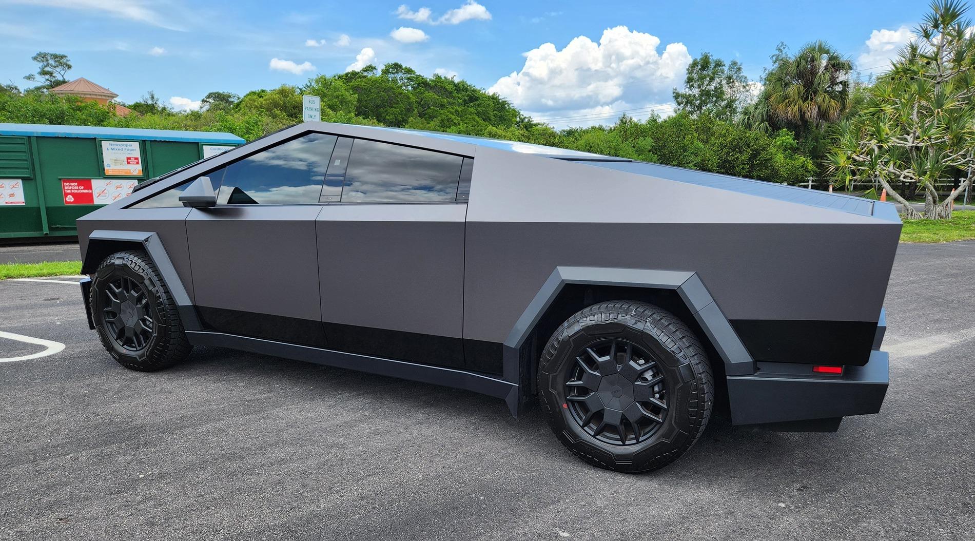 GREY / GRAY Vinyl Wrap & PPF Cybertruck -- Photos & Videos | Tesla ...