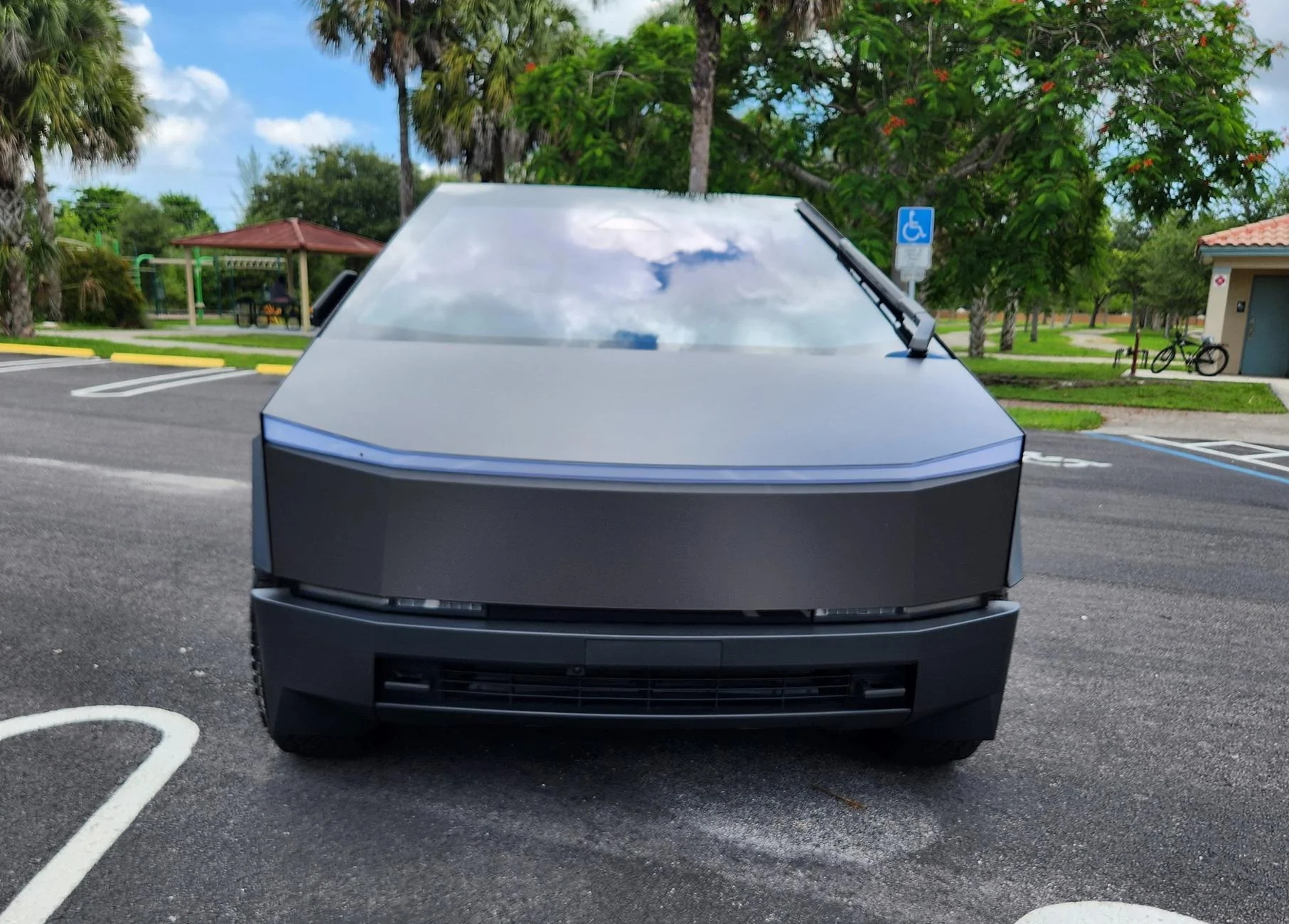 Tinting Front Windshield Not Possible Because Glass Too Large? | Tesla ...