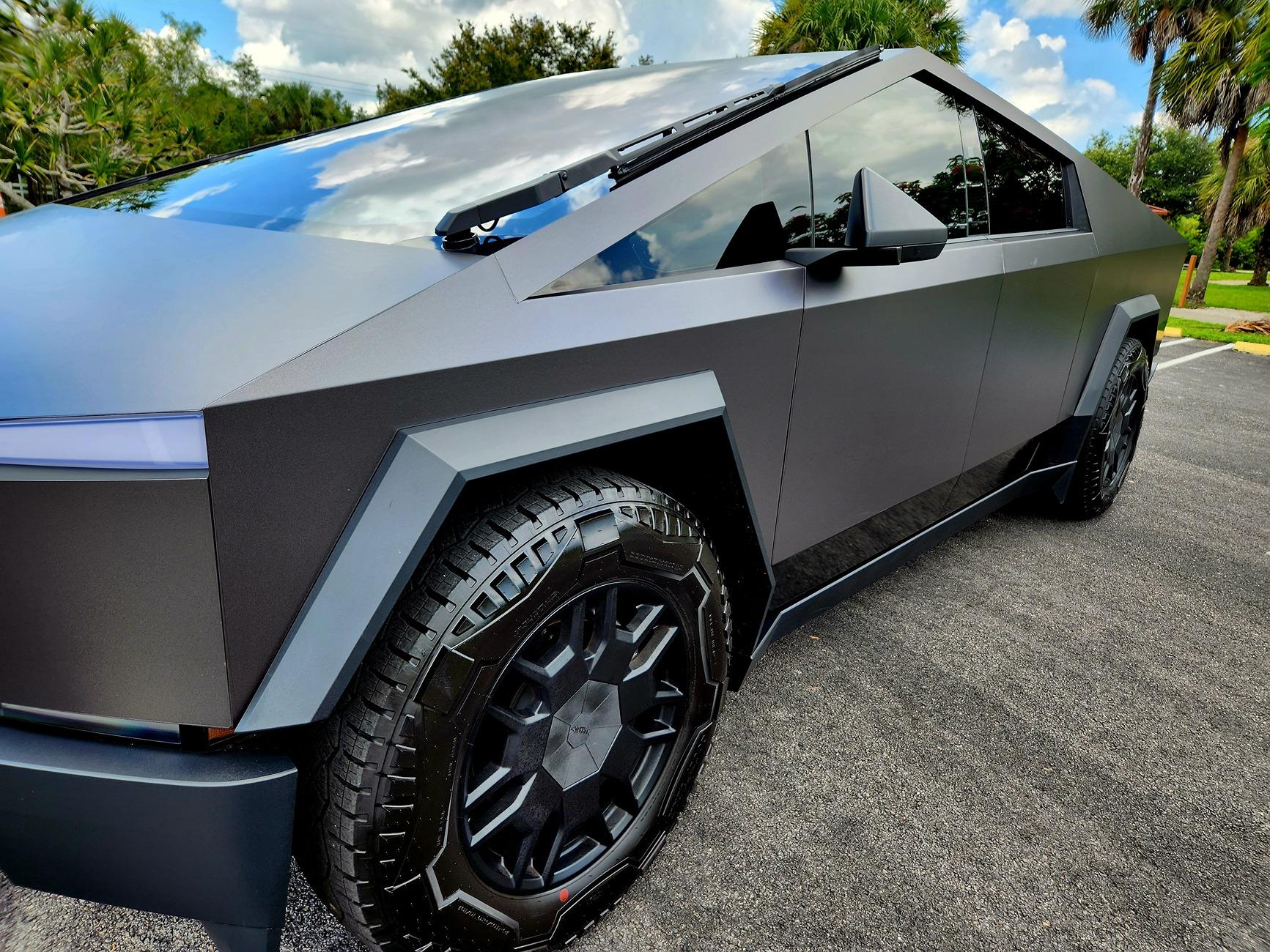 GREY / GRAY Vinyl Wrap & PPF Cybertruck -- Photos & Videos | Tesla ...
