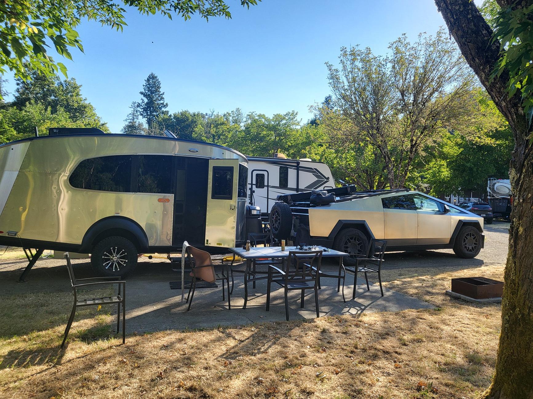 Airstream Basecamp 16X Towing Report | Tesla Cybertruck Forum ...