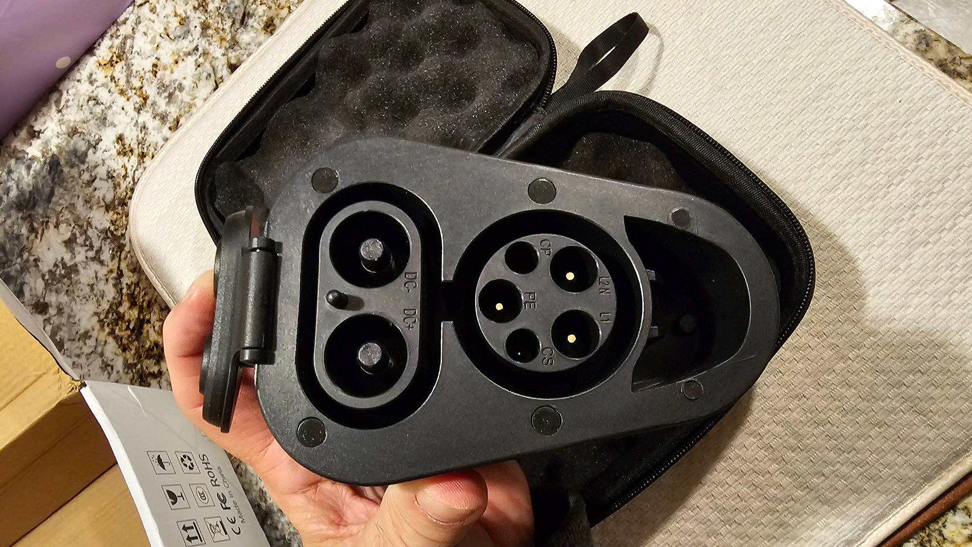 Cybertruck CCS1 x J1772 to Tesla(NACS) Fast Charging Adapter by ...