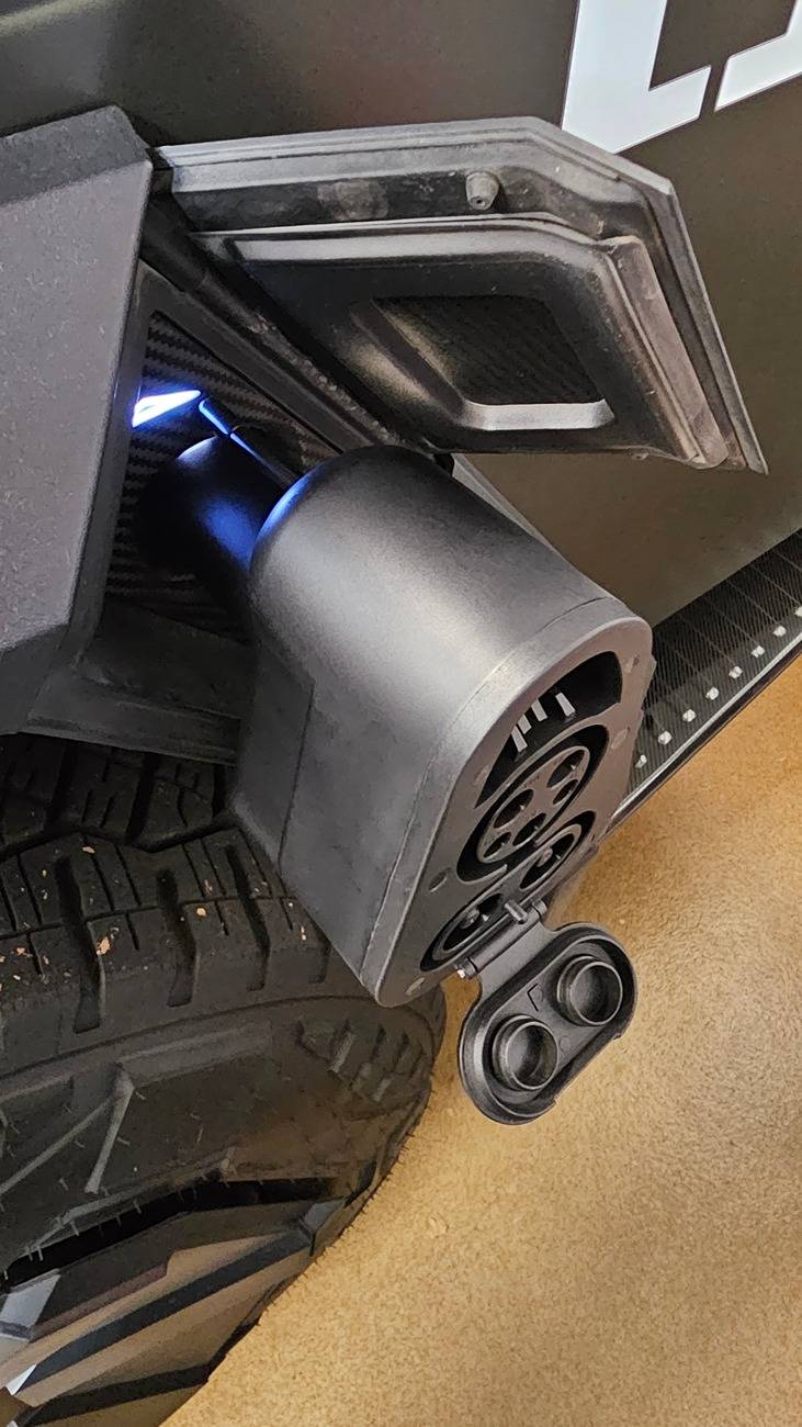 Cybertruck CCS1 x J1772 to Tesla(NACS) Fast Charging Adapter by ...