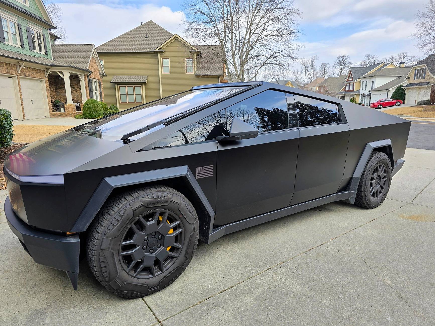 Getting cybertruck wrapped. Undecided on vinyl wrap / ppf. Leaning ...
