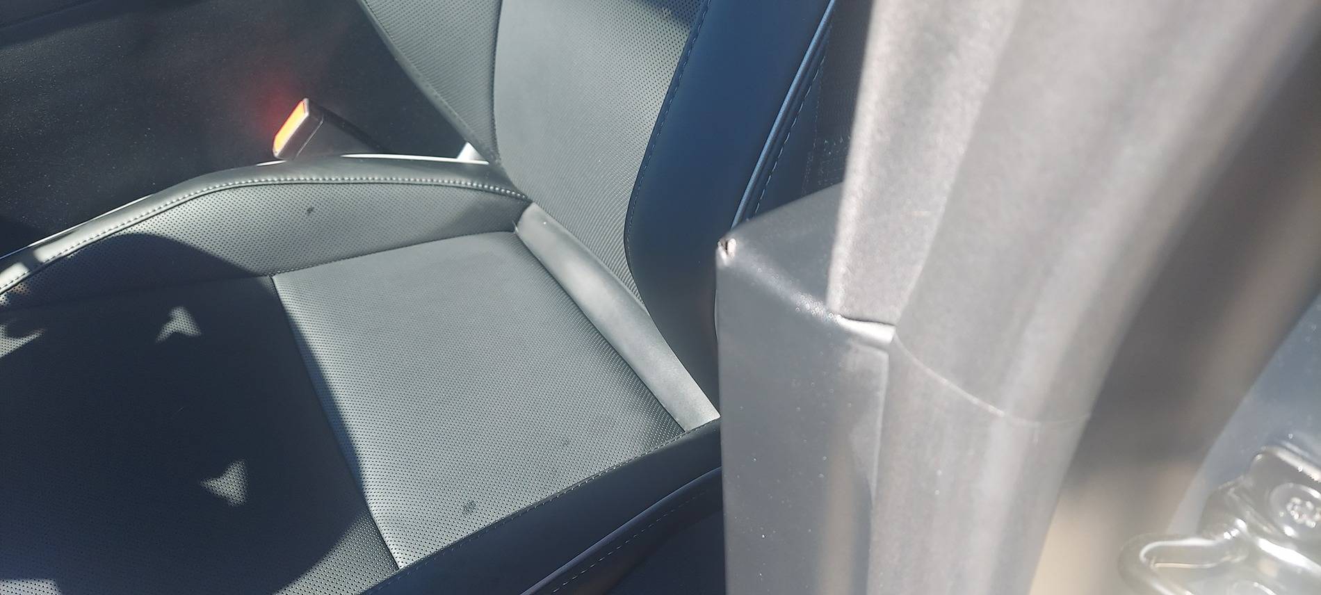 Interior B Pillar starting to peel | Tesla Cybertruck Forum ...