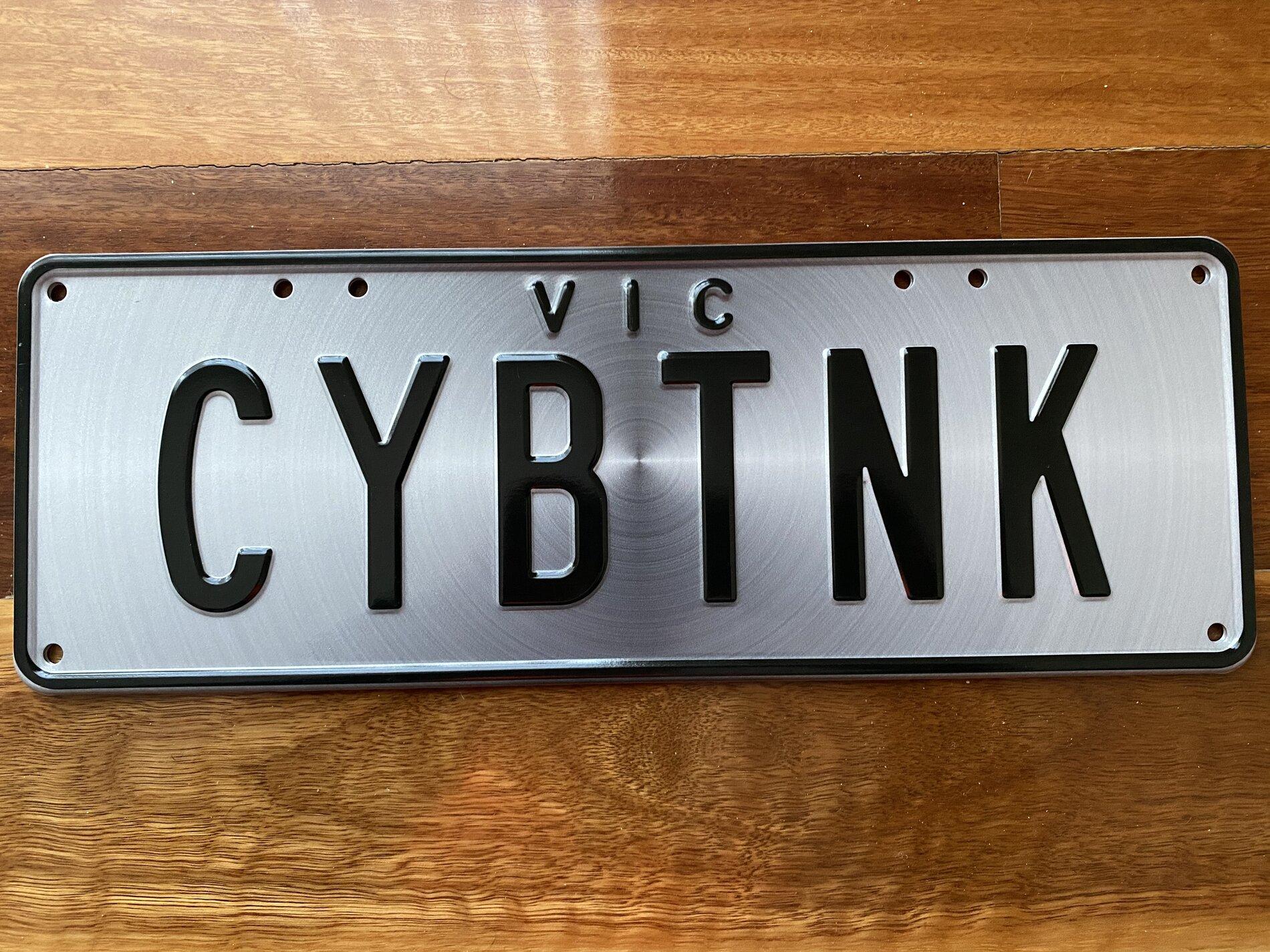 Personalized vanity / custom license plate for your Cybertruck? | Page ...