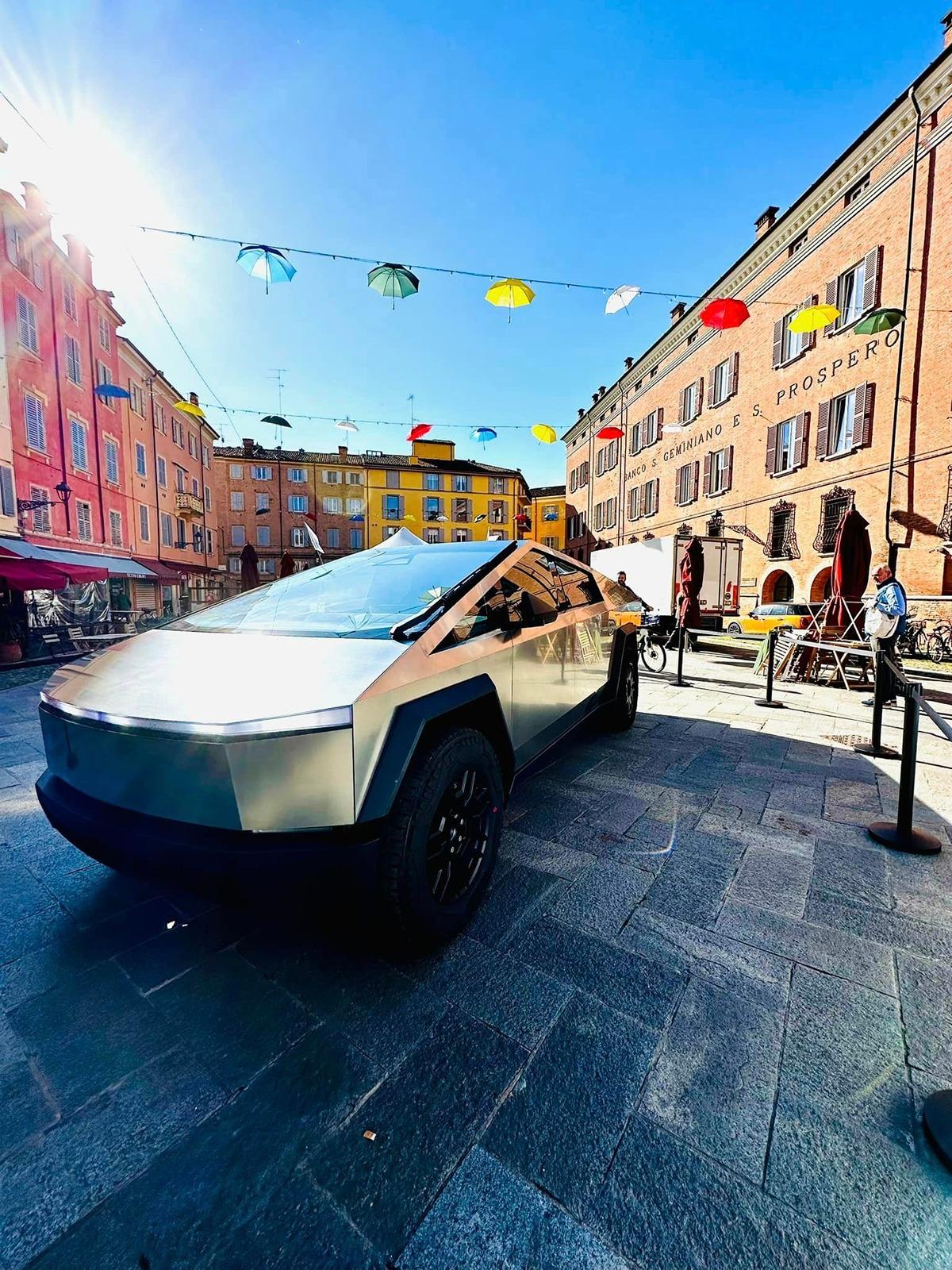 Cybertruck pics from its European "Odyssey" tour | Tesla Cybertruck ...