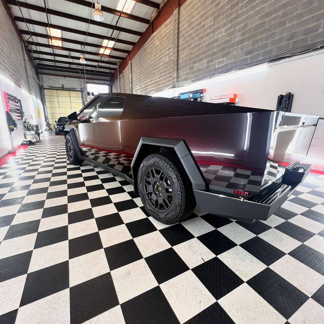 RED Vinyl Wrap & PPF Cybertruck -- Photos & Videos | Page 2 | Tesla ...