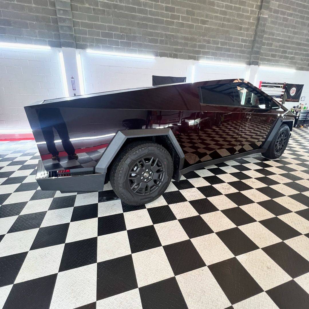 RED Vinyl Wrap & PPF Cybertruck -- Photos & Videos | Page 2 | Tesla ...