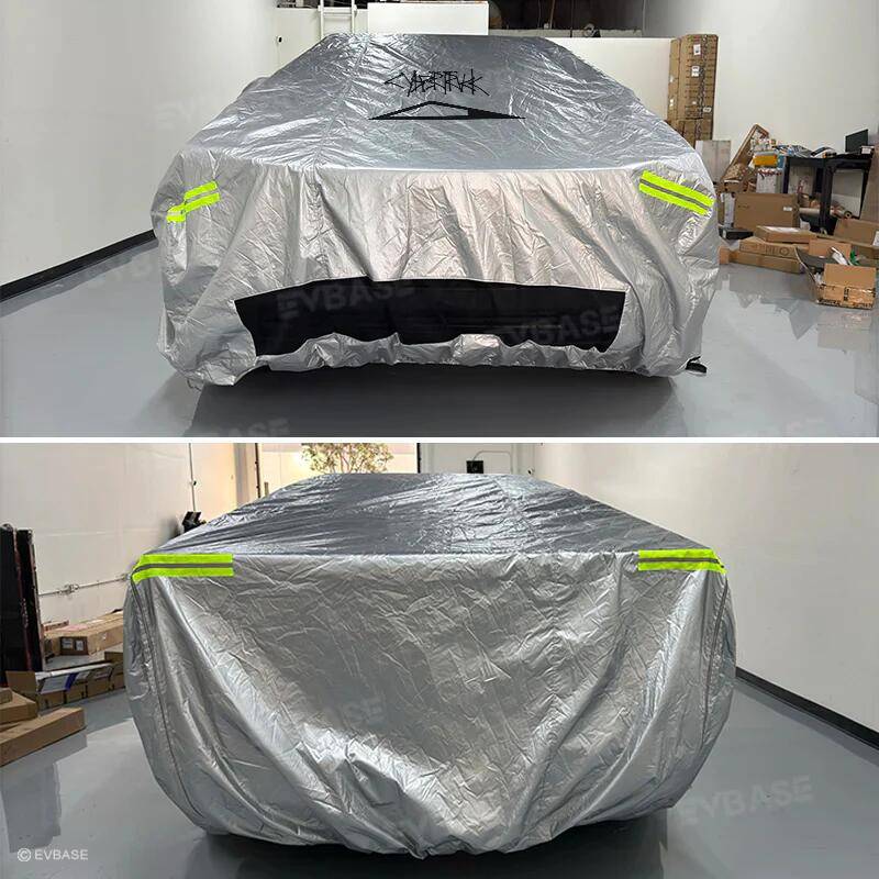 Keep Your Cybertruck Safe and Clean with EVBASE Waterproof Car Cover ...