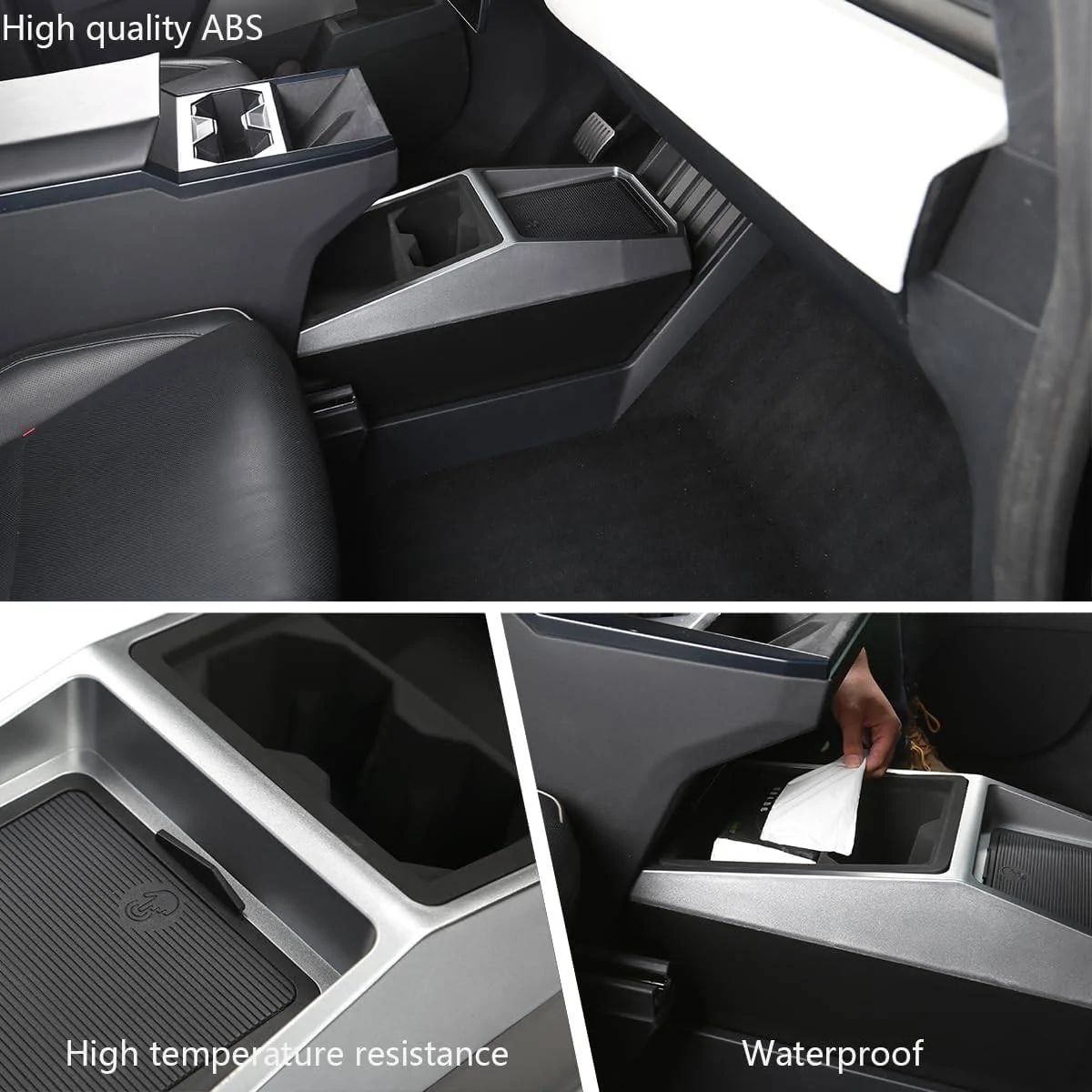 [INAGOTAR] Cybertruck Center Console Multifunction Storage Box - Price ...