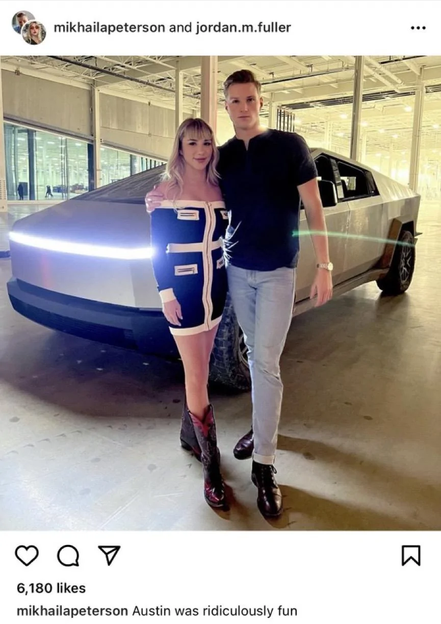 Jordan Petersons Daughter Cybertruck Pic | Tesla Cybertruck Forum ...