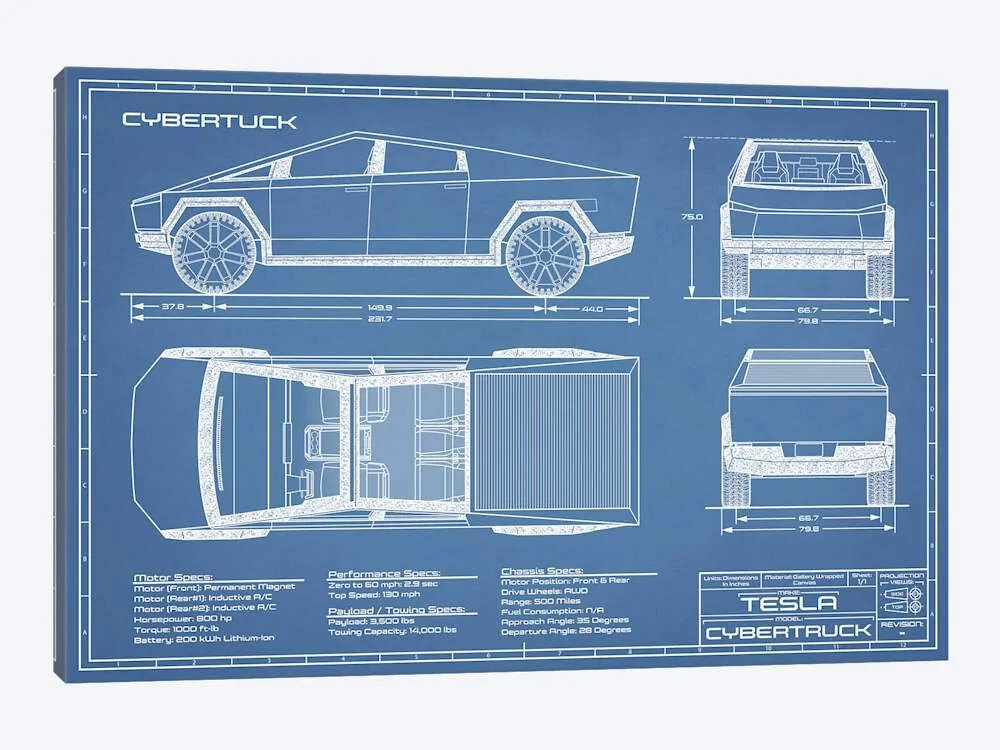 Cybertruck Dimensions? | Tesla Cybertruck Forum - Cybertruck Owners Club