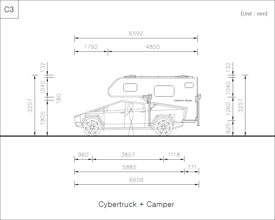 Cybertruck camper drawings | Tesla Cybertruck Forum - Cybertruck Owners ...