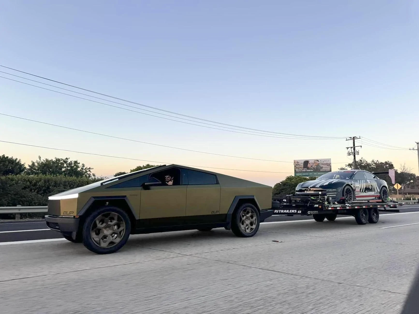 Report: Towing to X Takeover -- Model S Plaid racecar with our ...