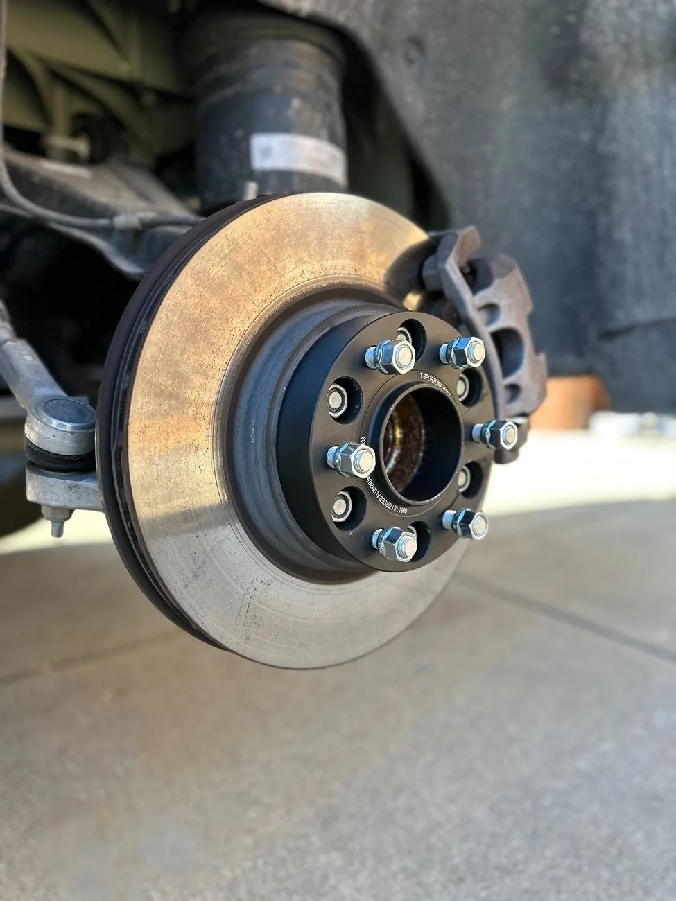 T Sportline Wheel Spacers (Before + After) | Tesla Cybertruck Forum ...