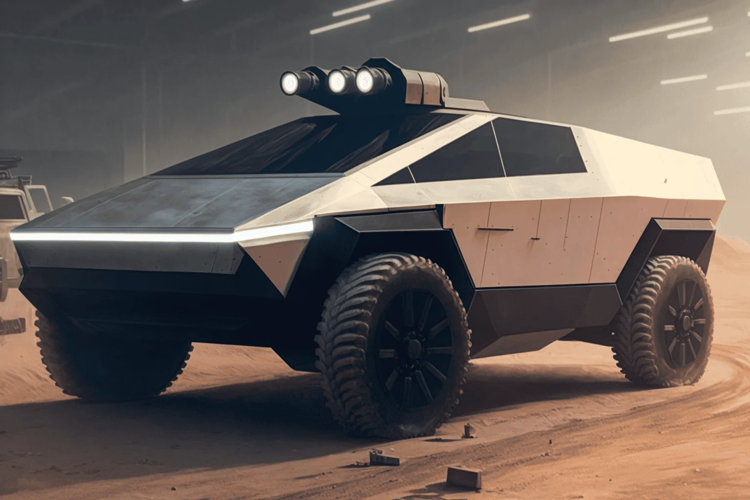 I used AI to blend the Cybertruck with other vehicles. Here are the ...