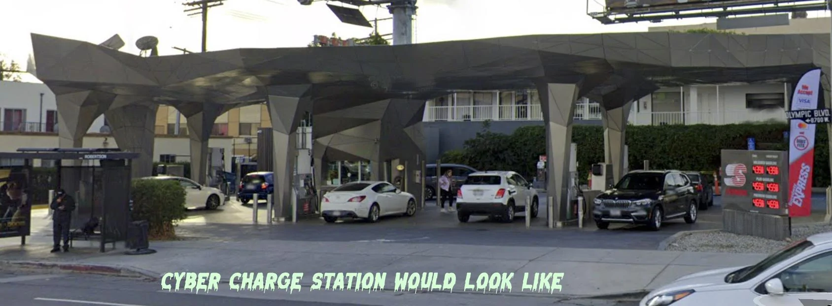 Possible future Cyber Charging Stations designs? | Tesla Cybertruck ...