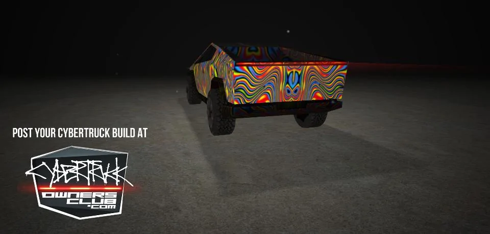 Cybertruck wrap / skins color previews -- aftermarket online ...