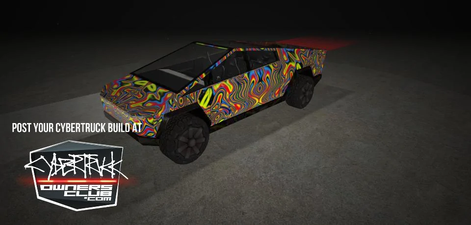 Cybertruck wrap / skins color previews -- aftermarket online ...