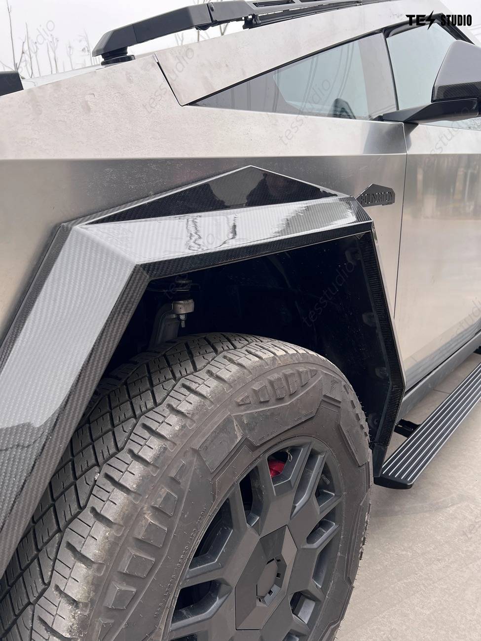 🚗 【New Product Preview】Tesstudio Cybertruck Electric Running Boards ...
