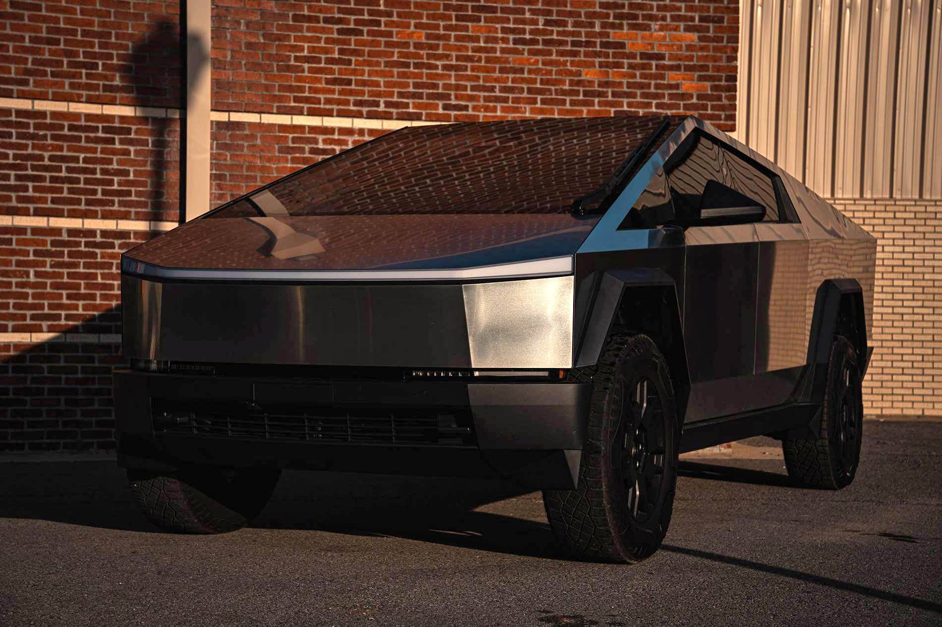 Past Meets Future: Cybertruck + Back to The Future DeLorean | Tesla ...