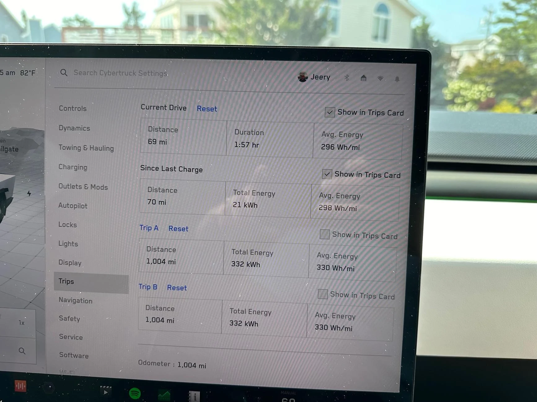 30 Days with AWD, 864 miles driven, insane 3+ mi/kwh average efficiency ...