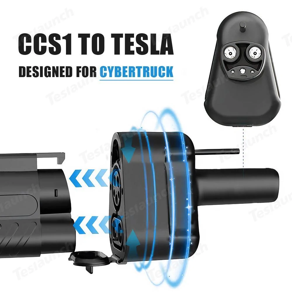 Cybertruck-Specific CCS1 x J1772 to Tesla (NACS) Adapter is Finally ...