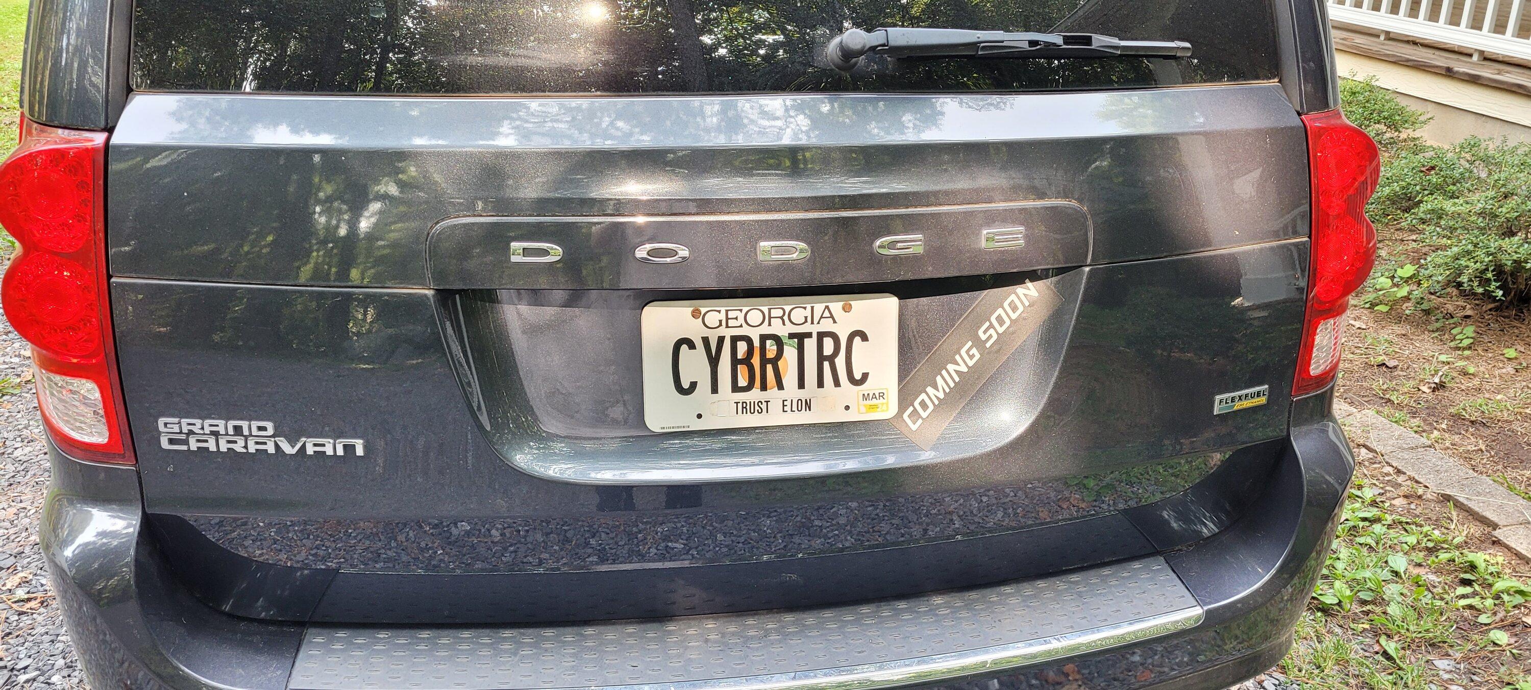 Personalized vanity / custom license plate for your Cybertruck? | Page ...