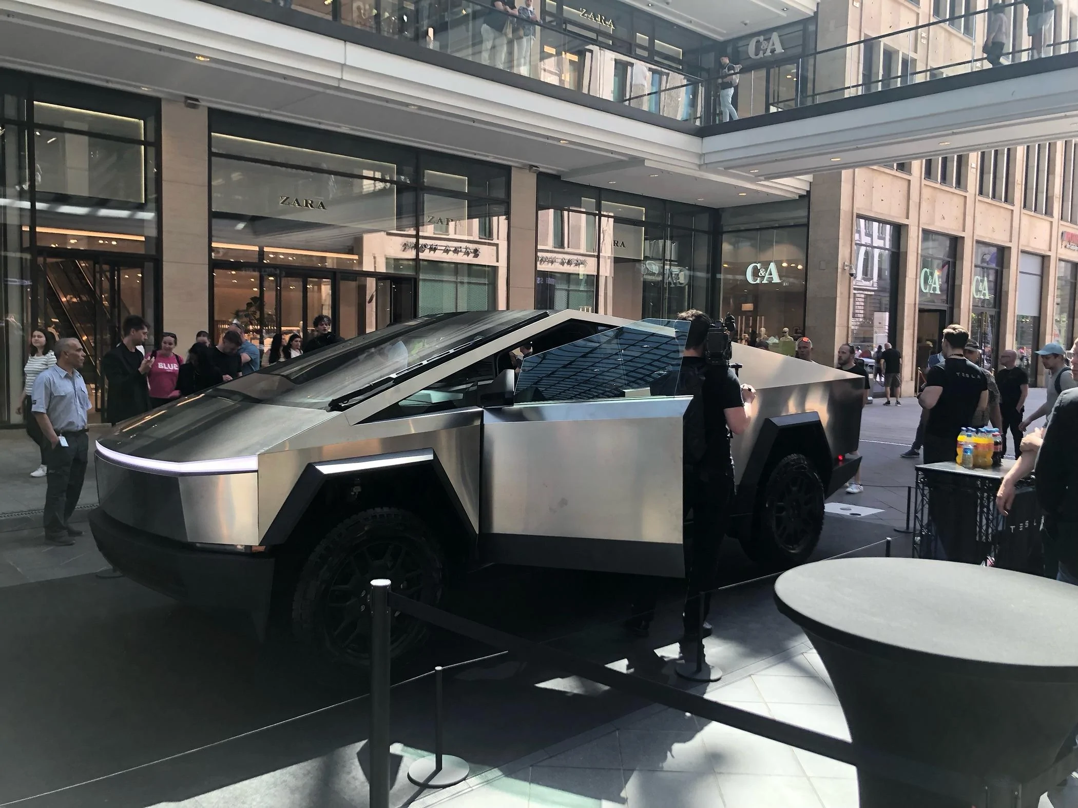 Cybertruck pics from its European "Odyssey" tour | Tesla Cybertruck ...