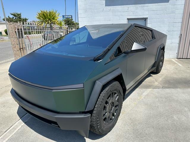 UPPF Satin Gold Green PPF + Nano Ceramic Tint + Yellow Painted Brakes ...