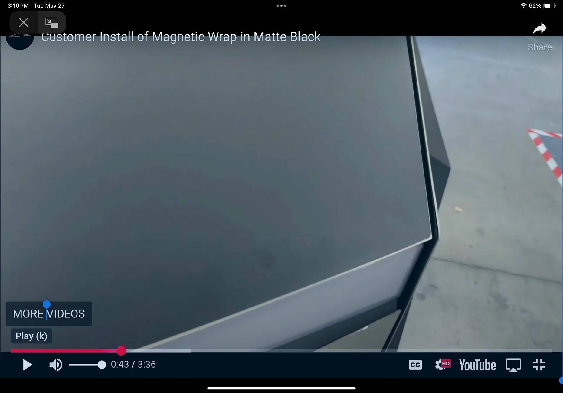 Magnetic Wrap Customer Install - Pics & Video! [CybertruckCovers ...