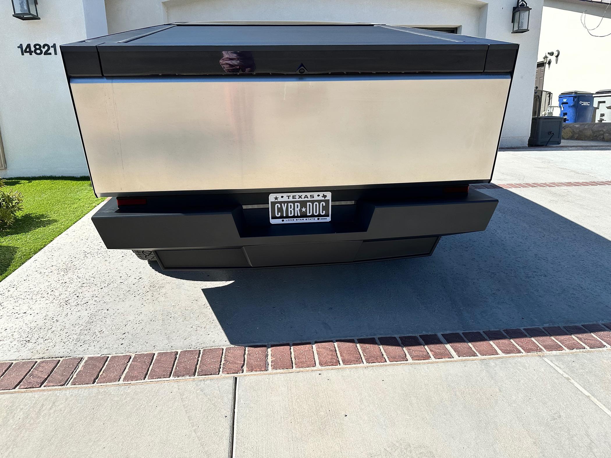 Personalized vanity / custom license plate for your Cybertruck? | Page ...