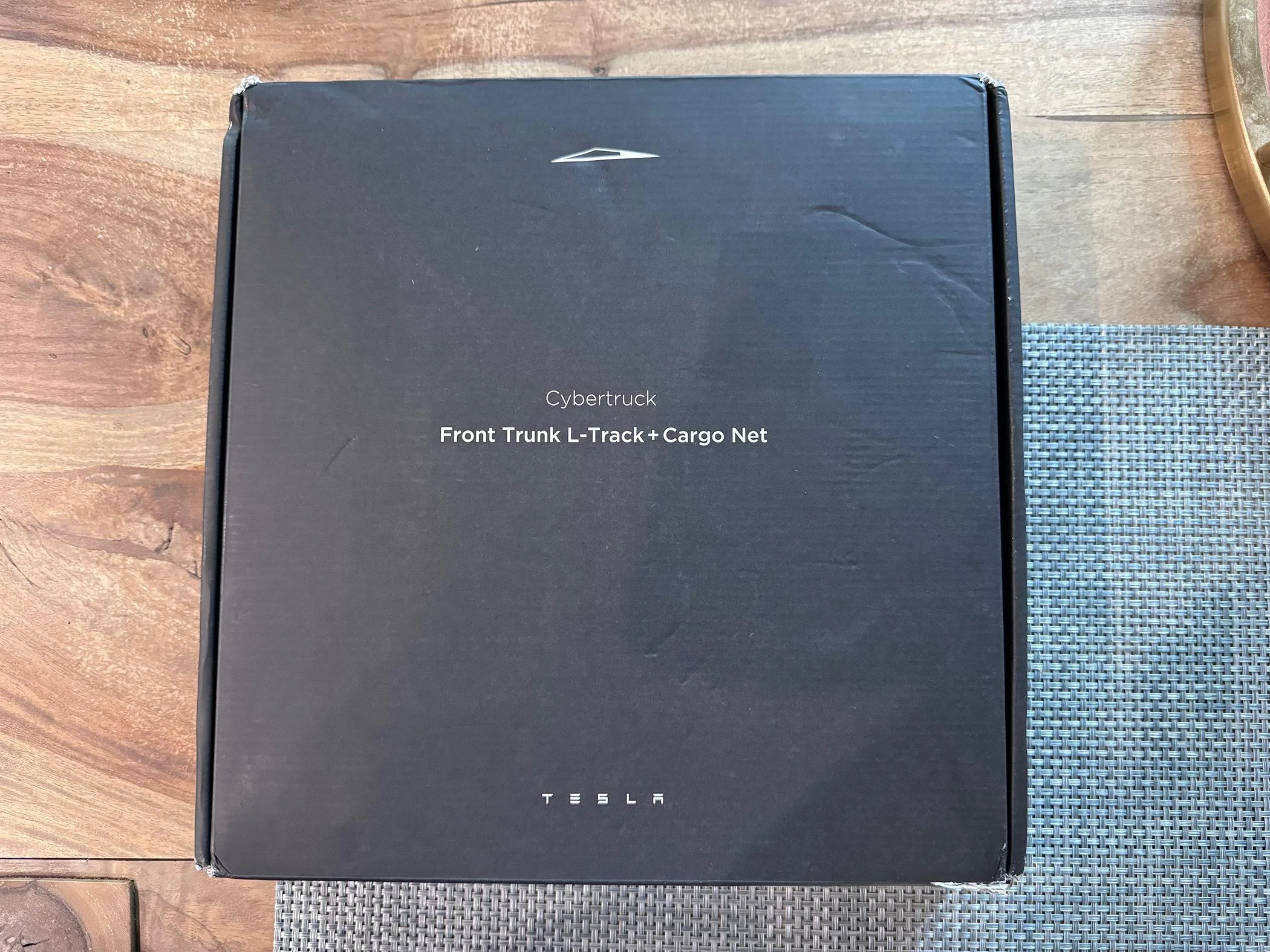 Frunk "Front Trunk L-Track + Cargo Net" Accessory Received! | Tesla ...
