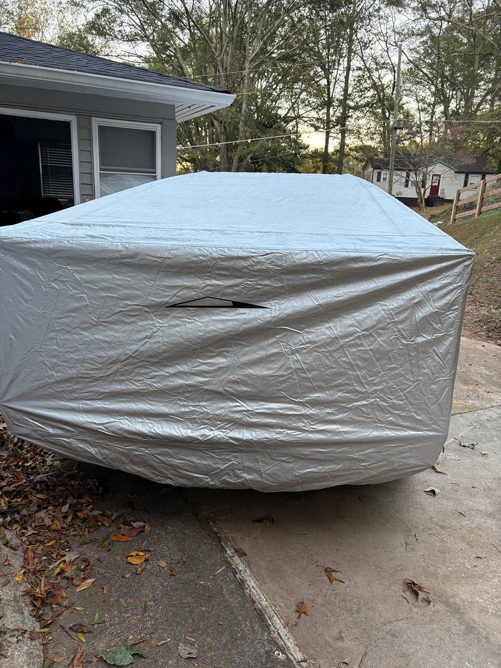 Cybertruck OEM Car Cover Installed - Review & Photos | Tesla Cybertruck ...