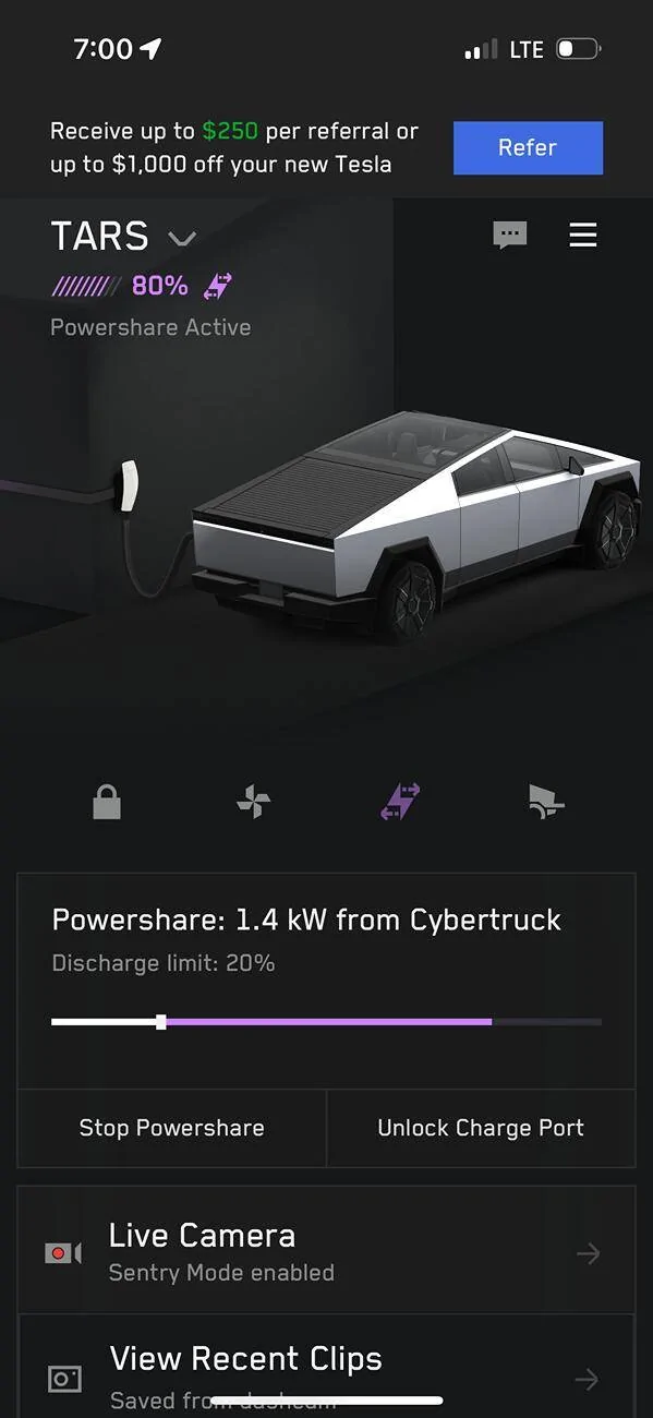 Middle finger and powershare | Tesla Cybertruck Forum - Cybertruck ...