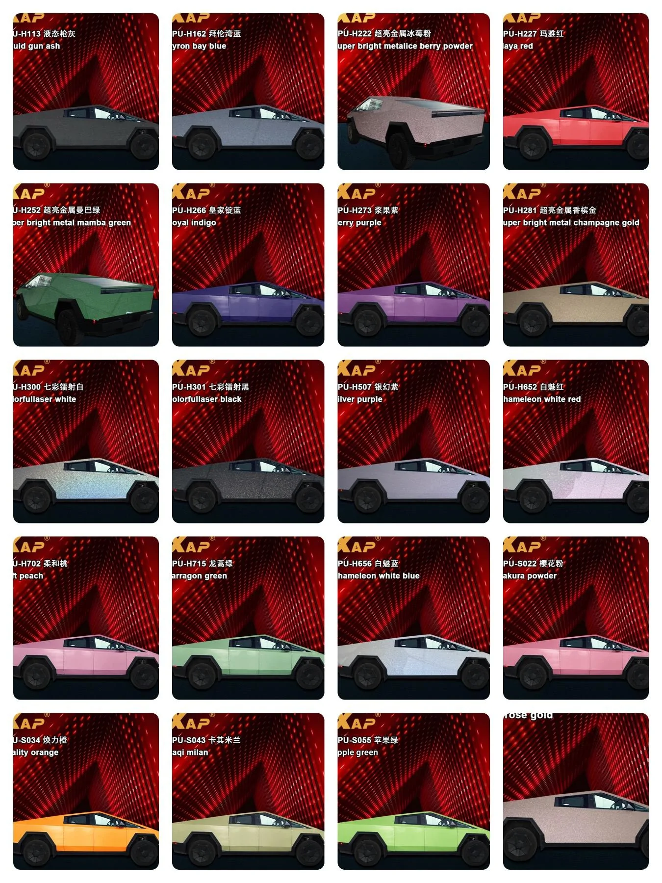DIY TPU PPF Kits - We just dropped tons of new color options! All cut ...