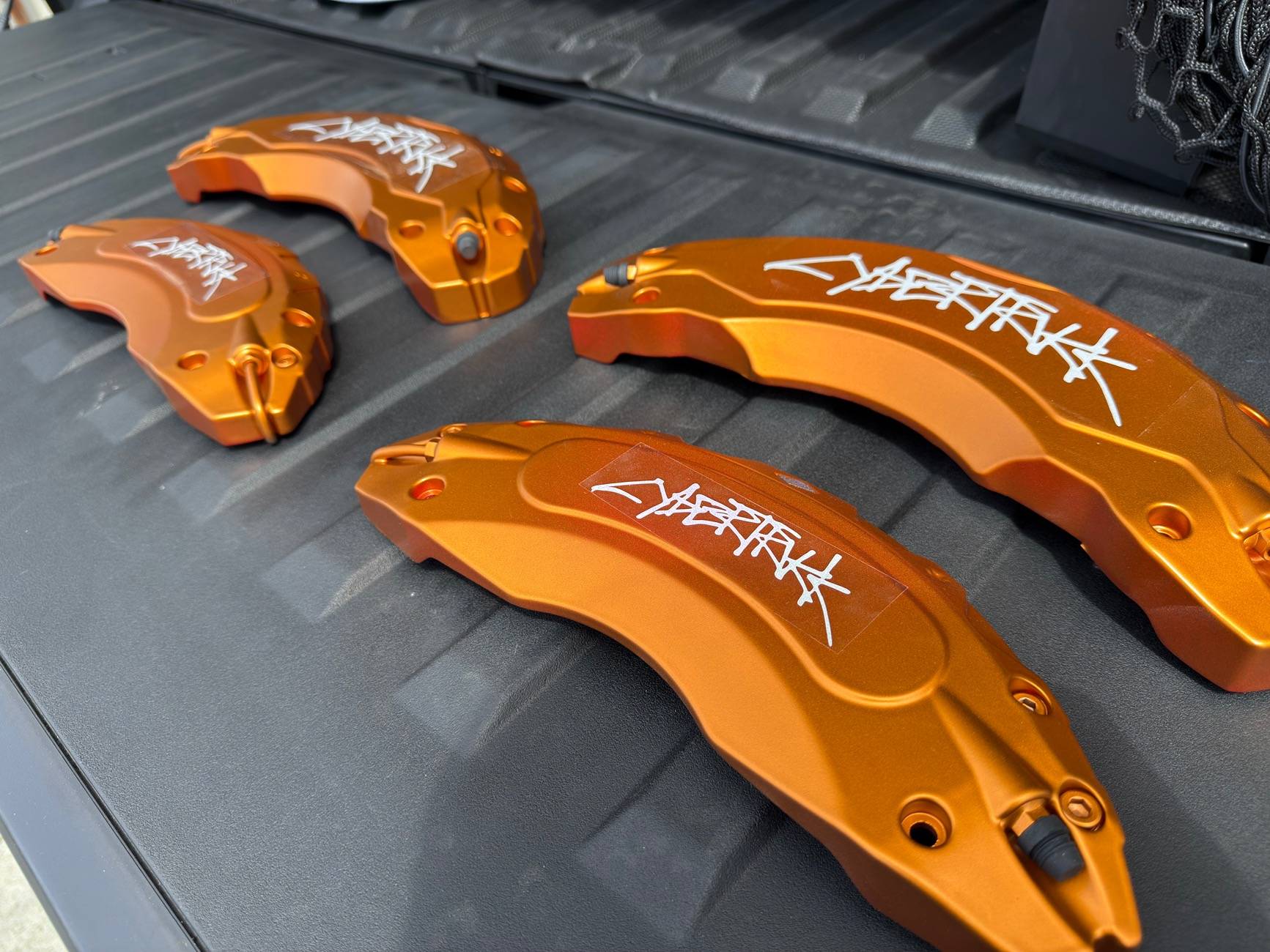 Cybertruck Customized Calipers (Hansshow)! | Tesla Cybertruck Forum ...