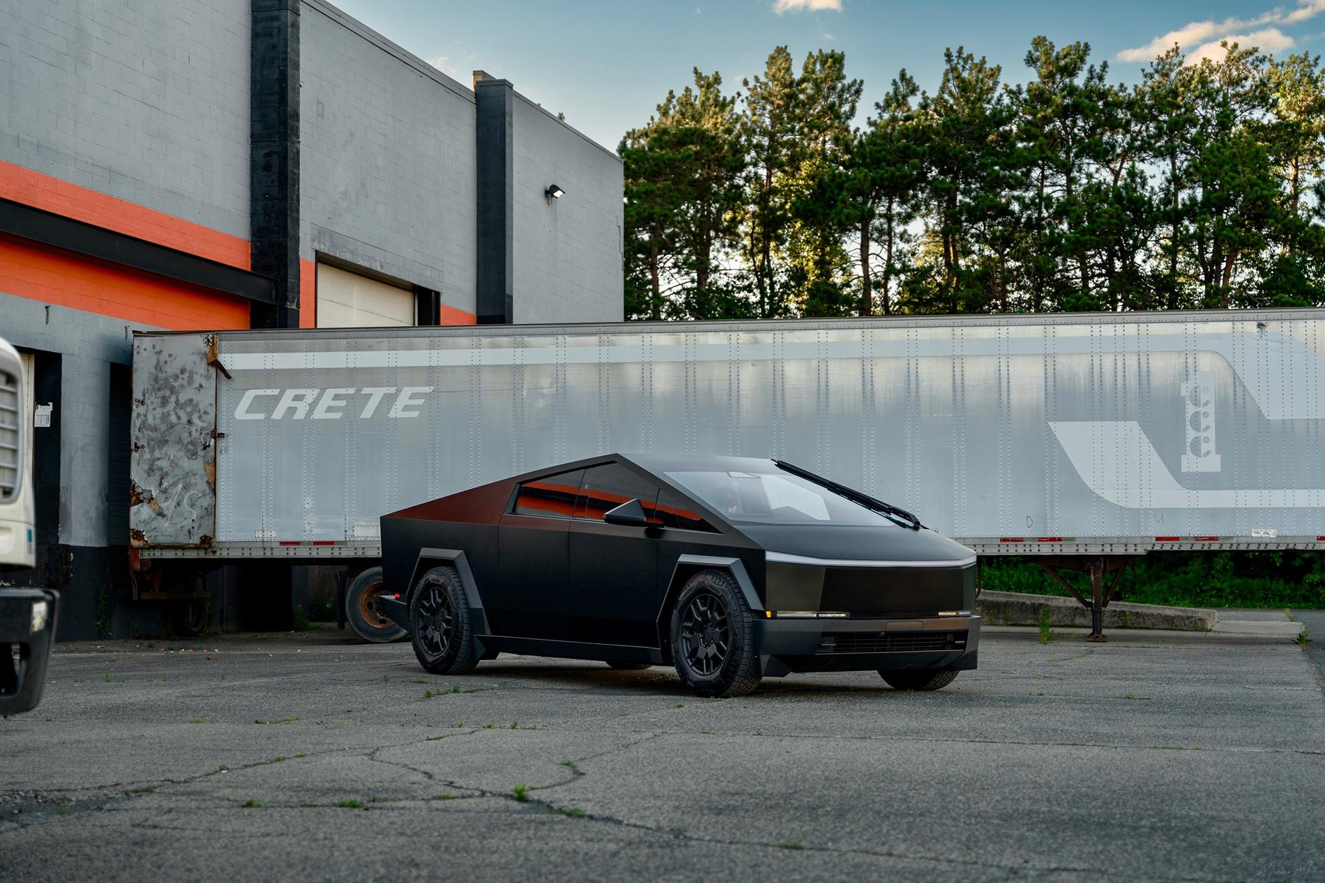 Satin Black Batmobile Beast w/ Side Mirror Delete | Page 2 | Tesla ...