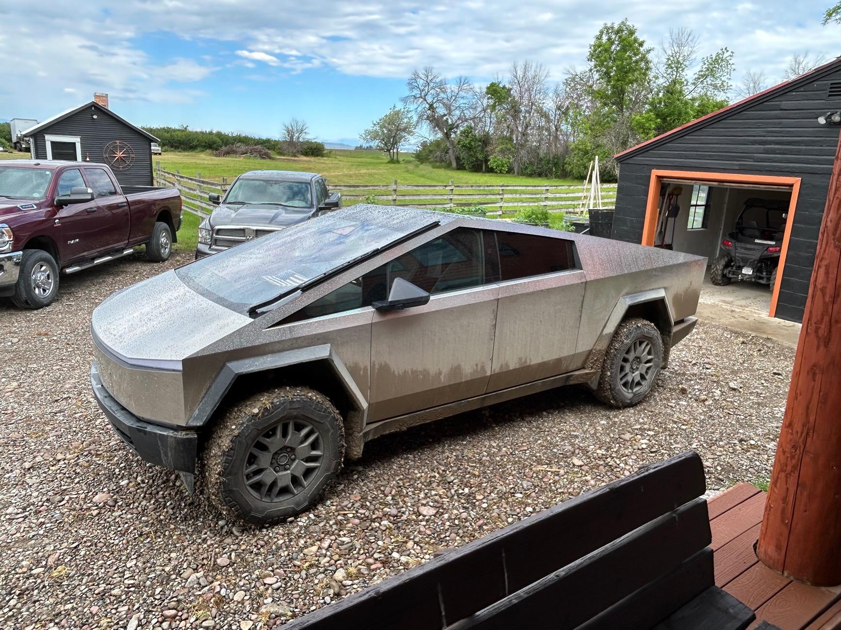 My "Montana Wrap" | Tesla Cybertruck Forum - Cybertruck Owners Club