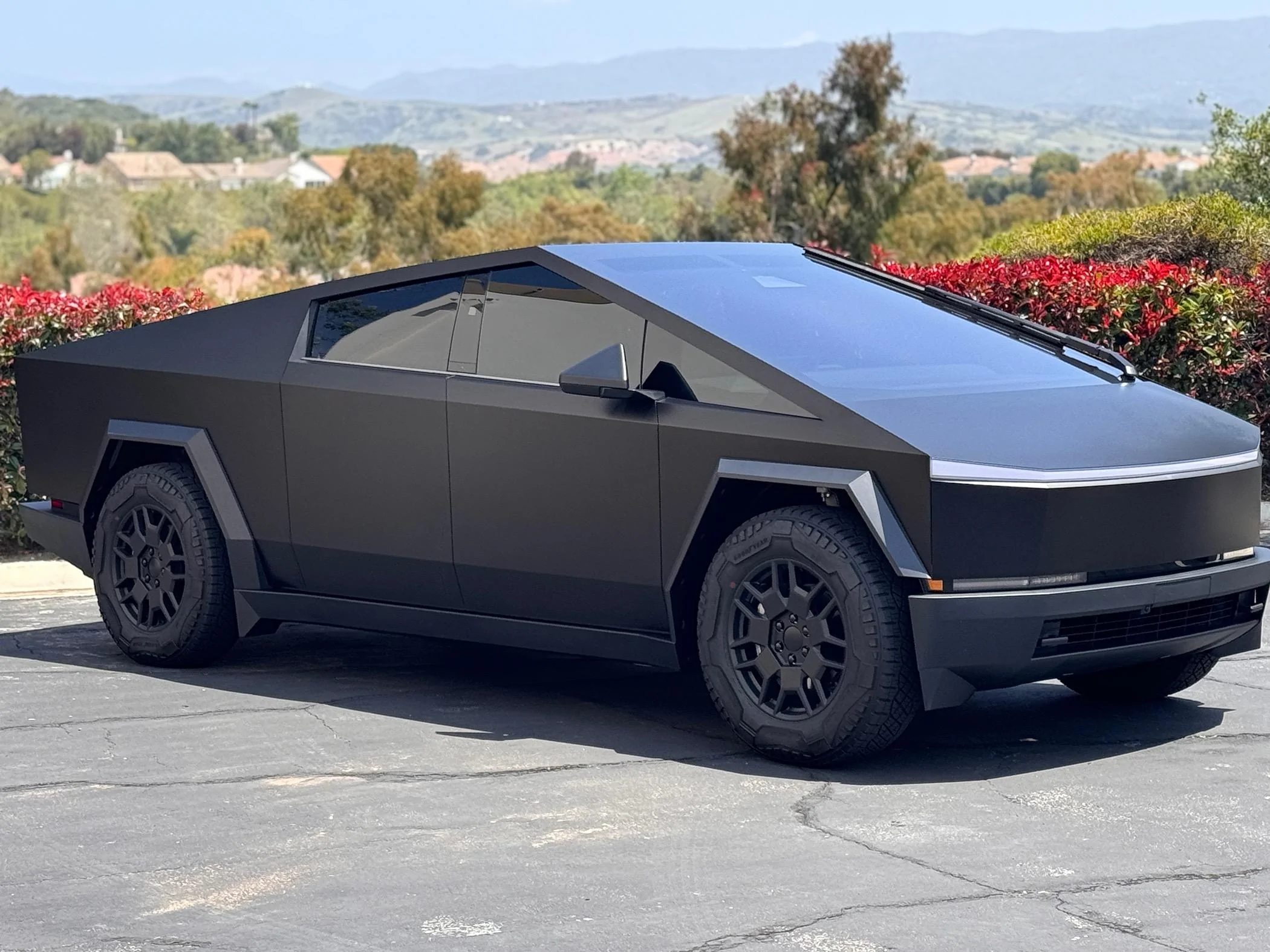 BLACK Vinyl Wrap & PPF Cybertruck -- Photos & Videos | Page 2 | Tesla ...