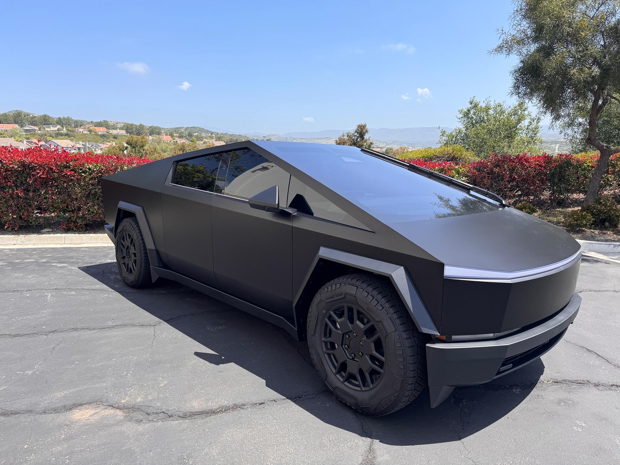 STEK Matte Black PPF. ZERO haters? | Tesla Cybertruck Forum ...