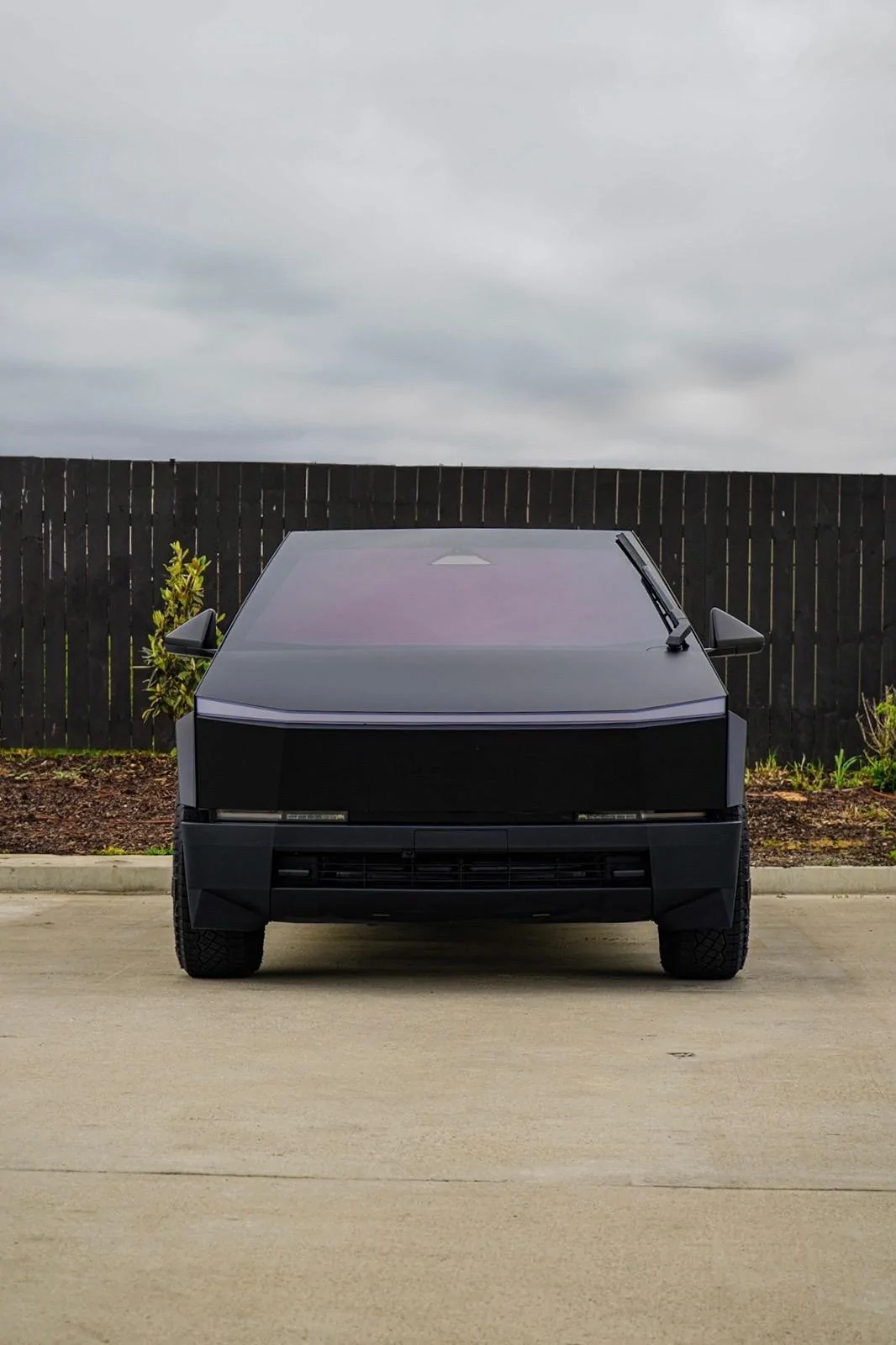 Black Wrap, Tint, and Ceramic Coat Done on My Darth Vader Cybertruck ...